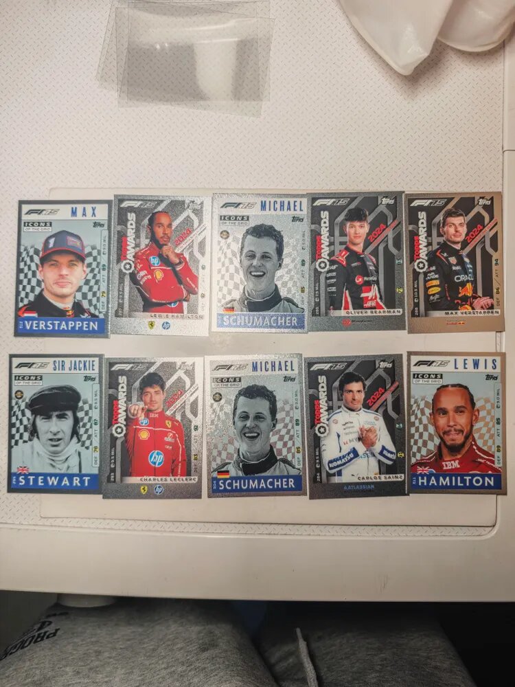 Коллекционная карточка Topps 2025 Turbo Attax F1