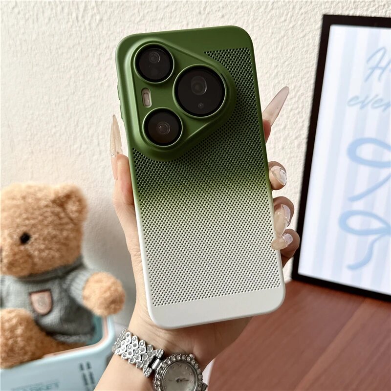 Чехол Для Телефона С Градиентным Цветом И Теплоотводом Для HUAWEI Pura 90 Pro Huawei Pura 80 Pro, GW
