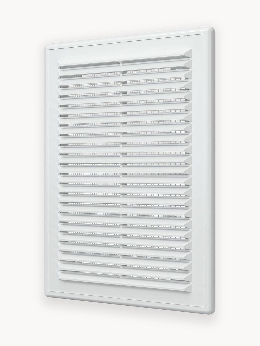 Решетка вентиляционная AR сетка разъемная 185х255 пластик AURAMAX