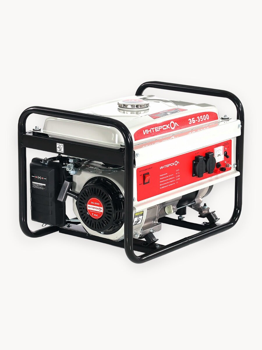 Электростанция бензиновая синхронная Интерскол ЭБ3500 794.0.0.40