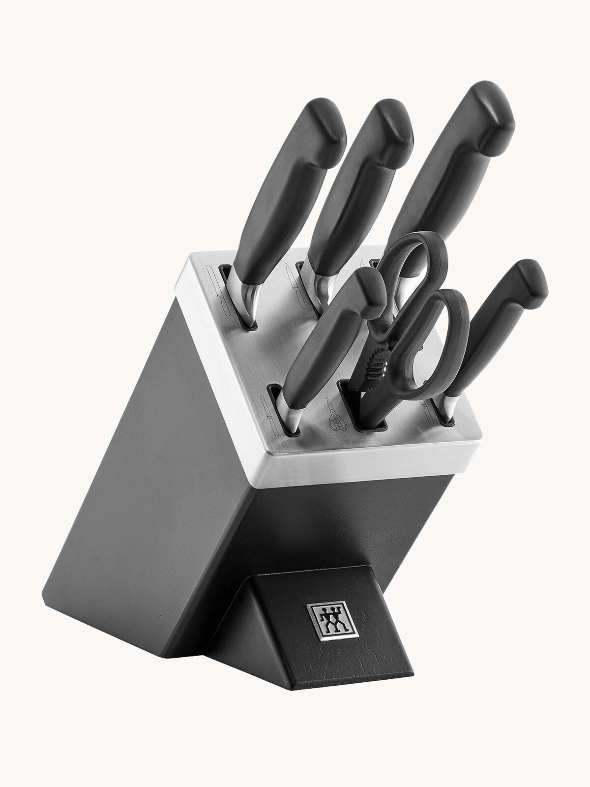 Набор ножей ZWILLING FOUR STAR, 35145-007-0, 6 предметов, черный