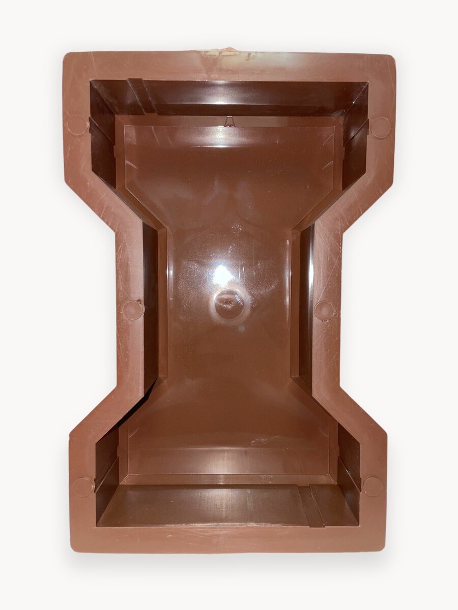 Форма для тротуарной плитки Катушка 22.5х8.8х5 см. В комплекте 8 форм