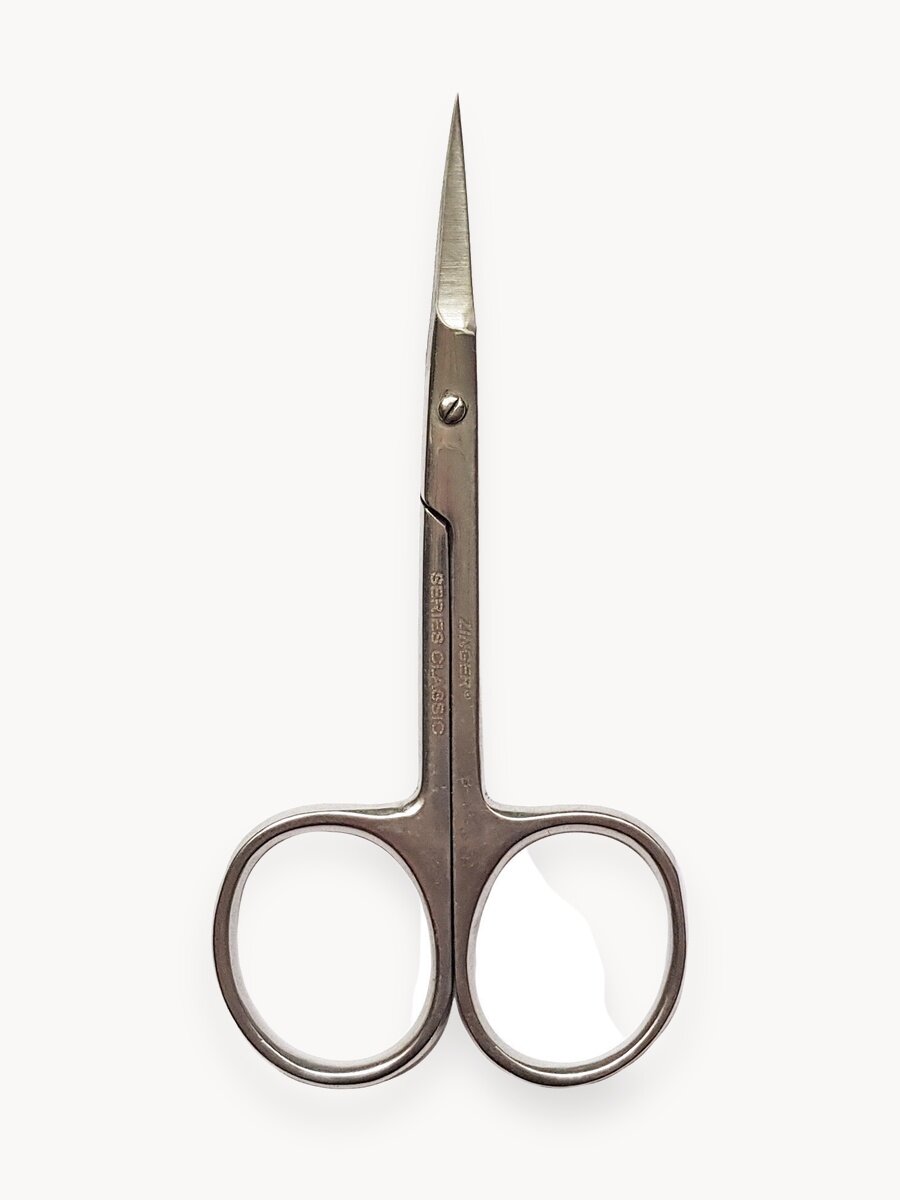 Ножницы маникюрные ZINGER, универсальные, загнутые, B-131-S-SH