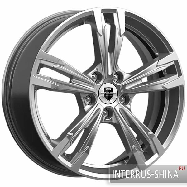 Колесный диск K&K Karrera Light 7x18 5x108 ET33 D67.1 Дарк Платинум брайт