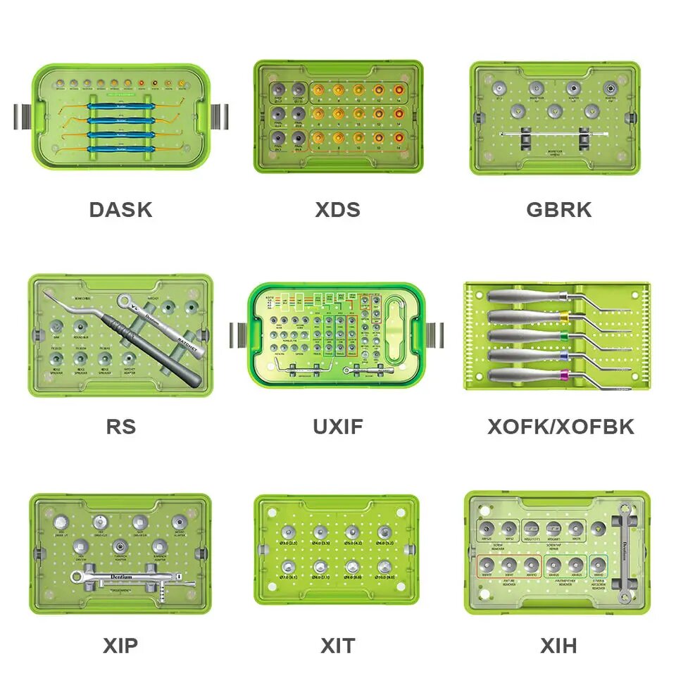 Хирургический комплект системы имплантатов NUODI Dentium Superline 5008