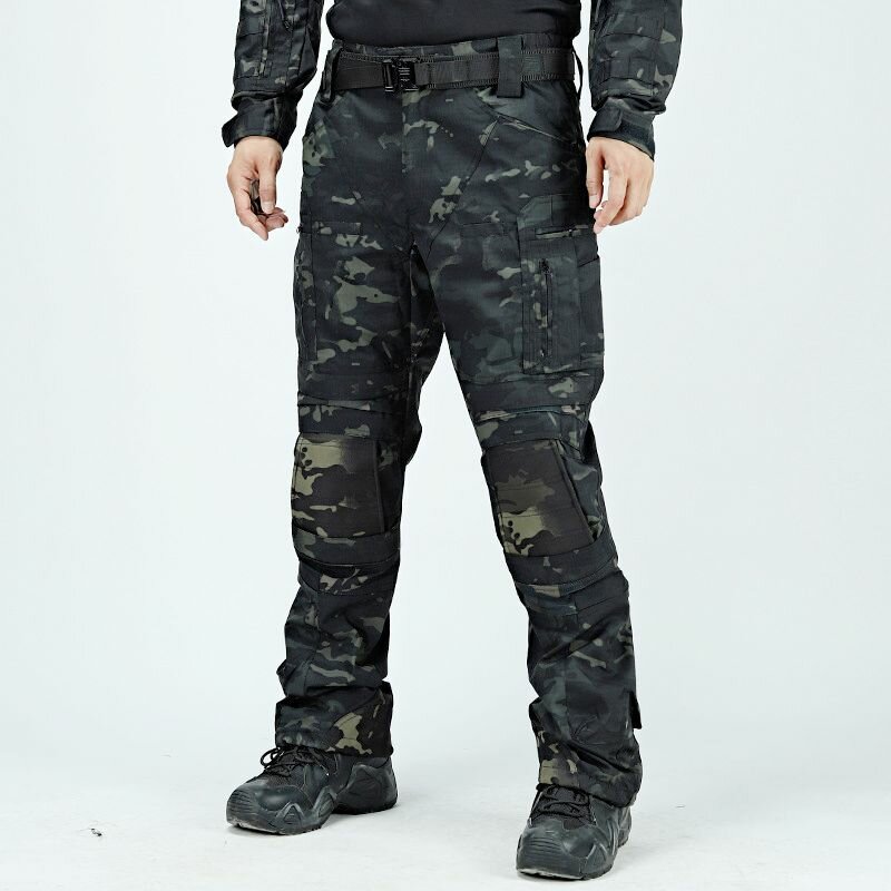 Тактические брюки Pioneer Strike/ Авангардные штурмовики , износостойкий, водонепроницаемый,52, черно-серый,2XL