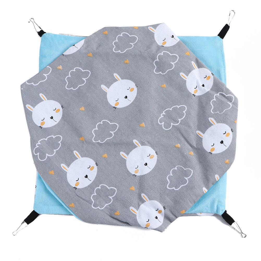 Двухслойный брезентовый гамак-подвесная лежанка-спальный мешок для маленьких домашних животных типа А