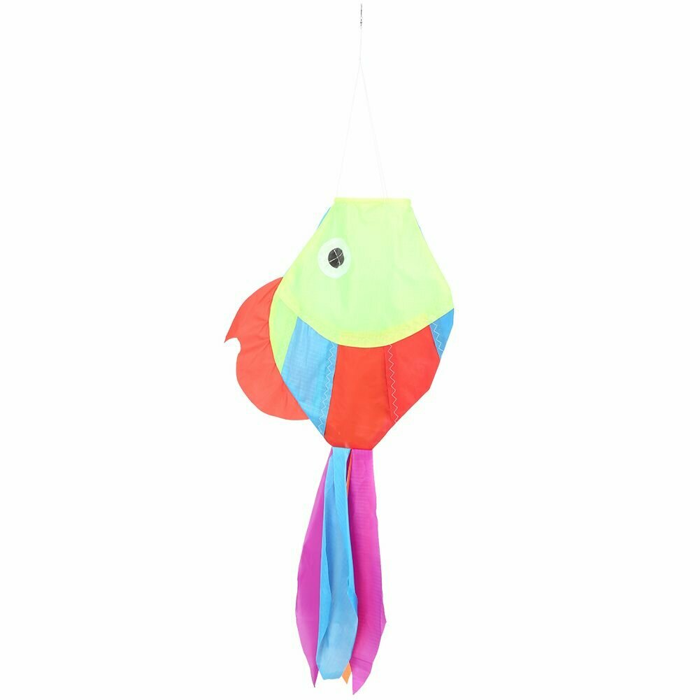 Спиннер для ветроуказателей, реалистичный Спиннер для ветроуказателей с милой рыбой, уличный подвесной кайт, аксессуары