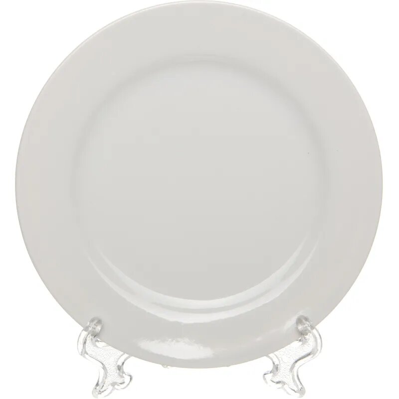 Тарелка плоская ф. Классик диам.190 мм 6 шт/уп Башкирский фарфор 2103246 933190-6