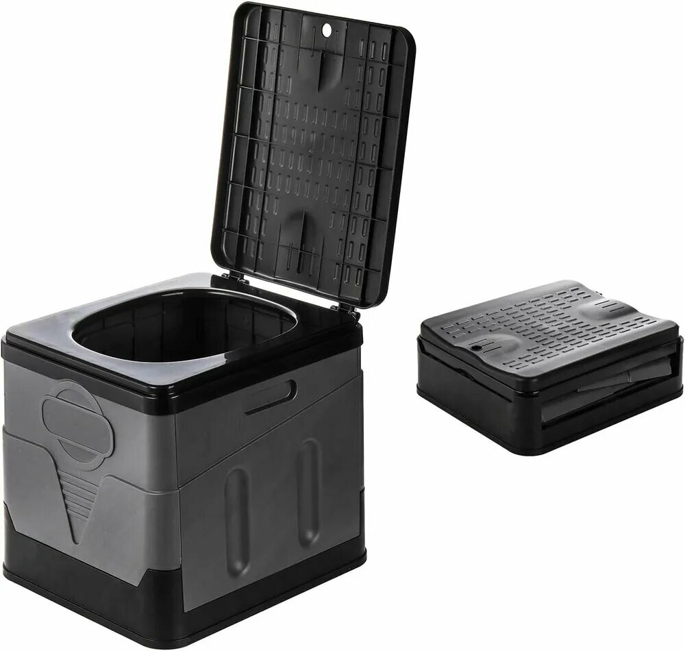 Автомобильный уличный туалет, портативный, складной, для аварийного кемпинга и самостоятельного вождения