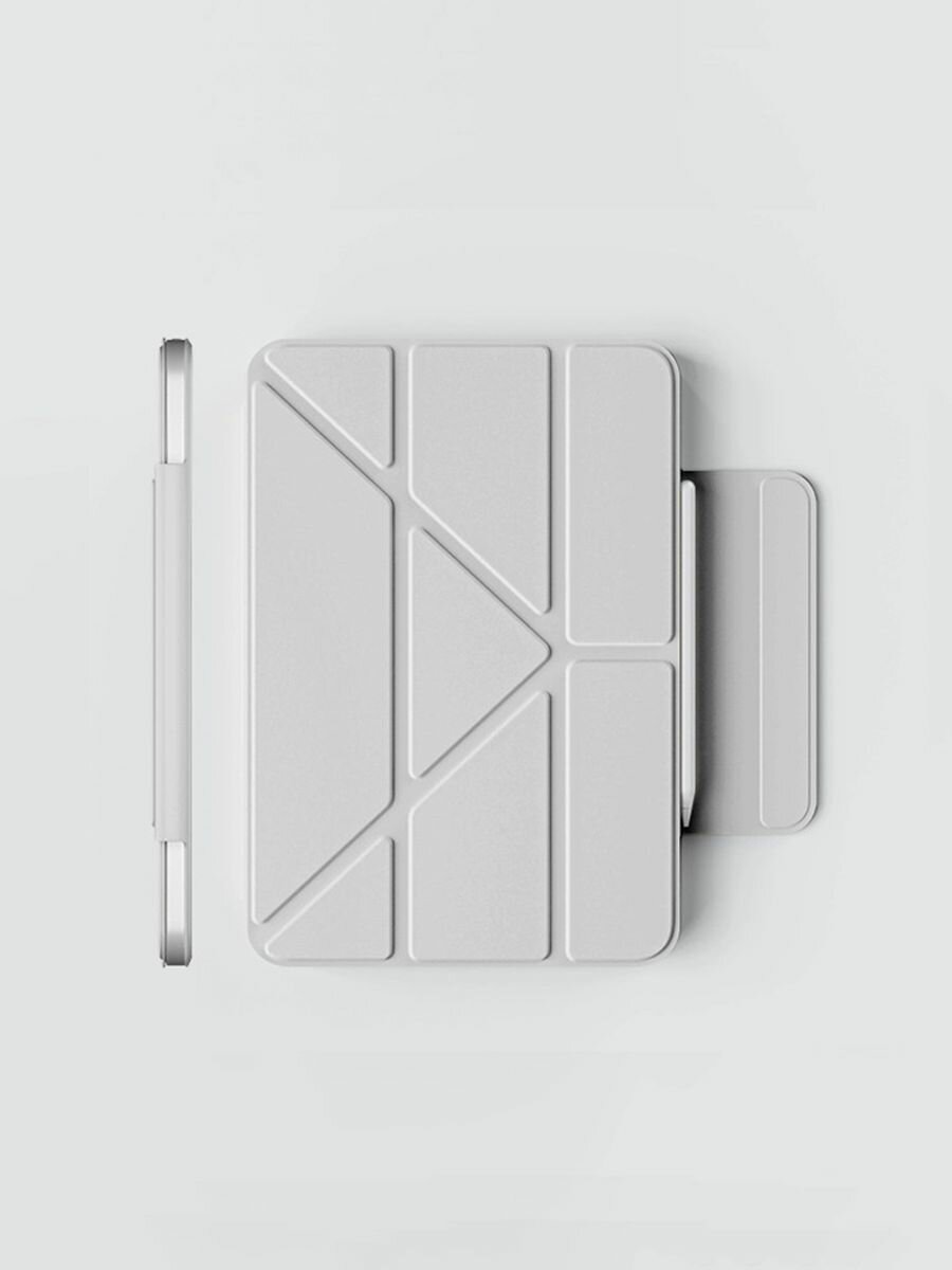 Чехол для iPad mini 7 8.3" (2024)/iPad mini 6 8,3" (2021), Y-образный трехскладной магнитный чехол