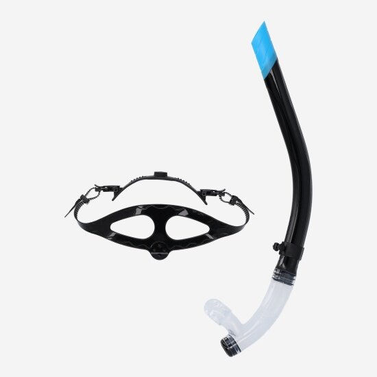 Трубка для плавания Joss черный/голубой, 128188JSS-BQ