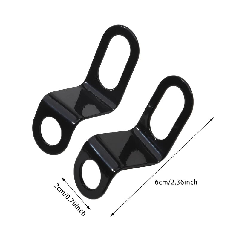 1 Пара Креплений Для Фар Мотоцикла, Держатель Индикатора, Кронштейн Для Лампы, Держатель Вилки Мотоцикла