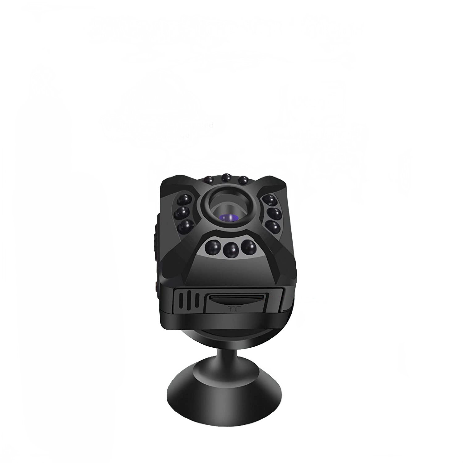 Скрытая шпионская камера 1080P беспроводная WiFi камера с аудио и живым видео для домашней безопасности наблюдения с детекцией движения ночное видение управление через приложение для внутреннего наружного автомобиля няни, 1 шт. камера, 1 шт. USB