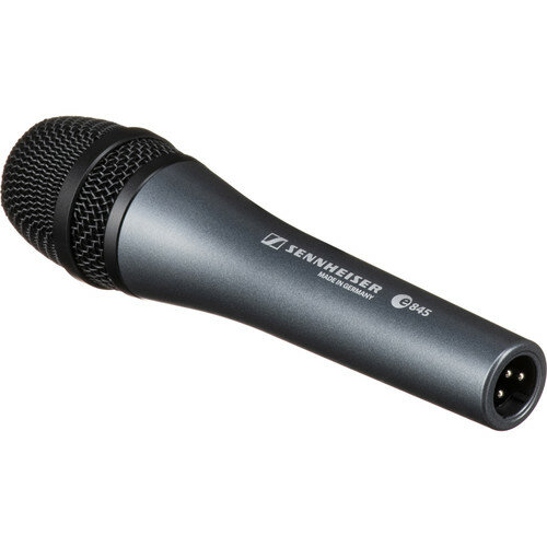 Динамический микрофон Sennheiser E 845, для вокала, 350 Ом, черный — фото 1