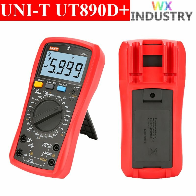 Мультиметр UNI-T UT890D+ — фото 1
