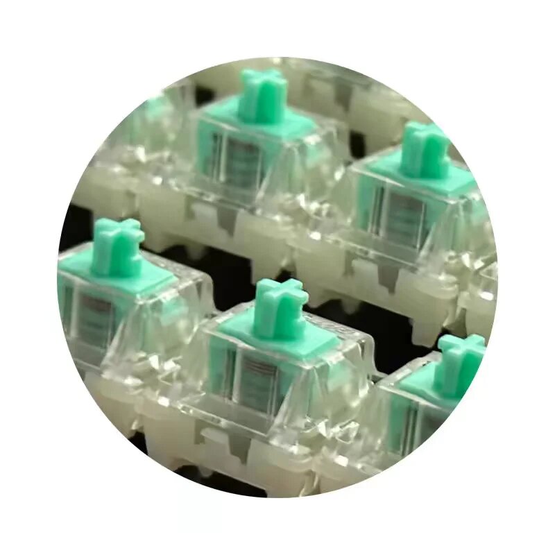 10 шт. Магнитные переключатели Wooking Gateron Lekker Linear L60 зелёные