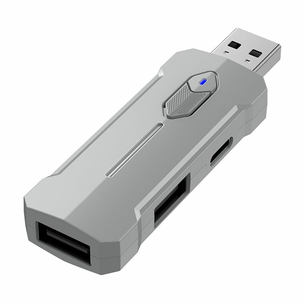 Интеллектуальные клавиатуры Конвертер для мыши USB-адаптер Bluetooth-совместимый 5.3 Обеспечивает превосходное управление и скорость реакции