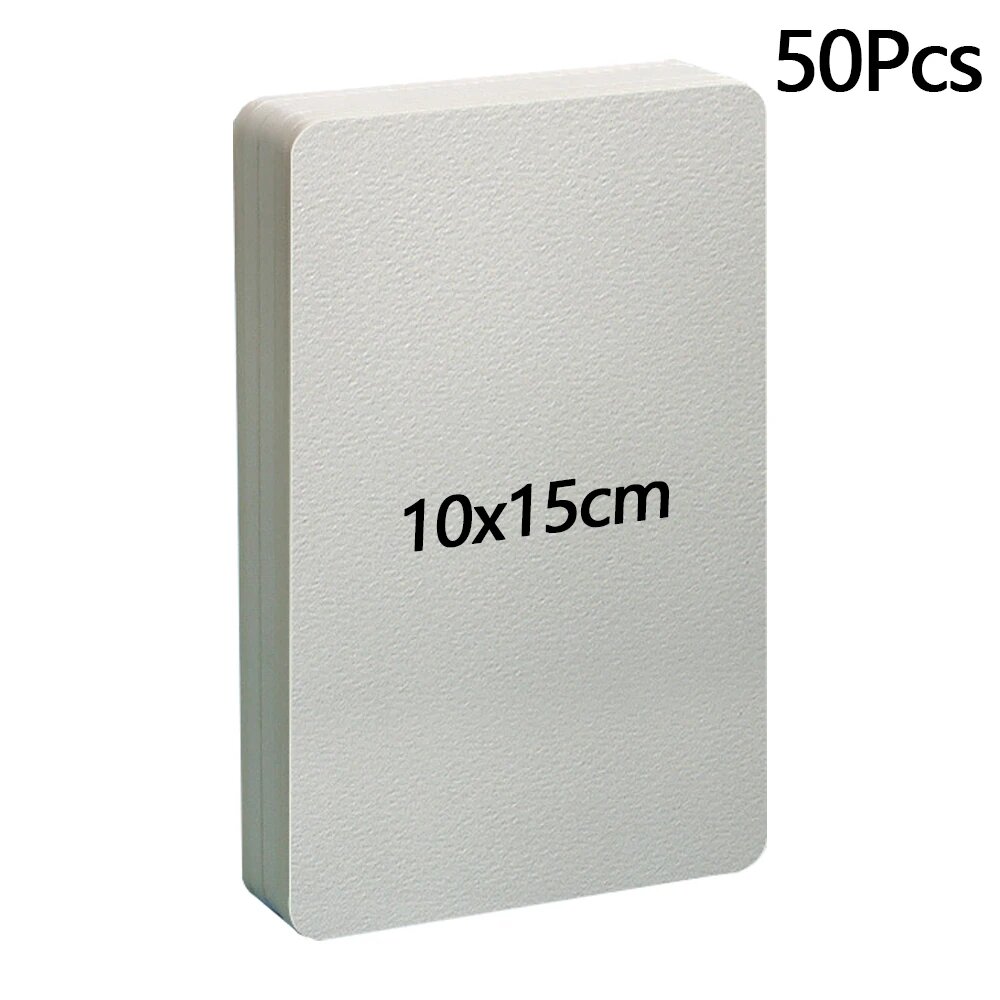 Акварельные заготовки для рисования LZH046 Rectangle 10x15cm