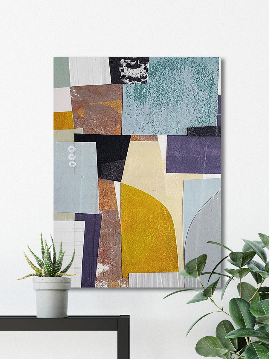 Абстракция / Кубизм, абстрактная картина / на стену, 30х40 см.