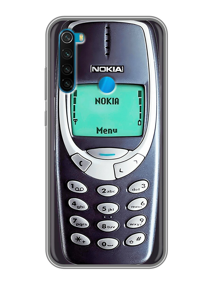 Чехол для Xiaomi RedMi Note 8 с принтом Нокия (Сяоми Редми Нот 8)