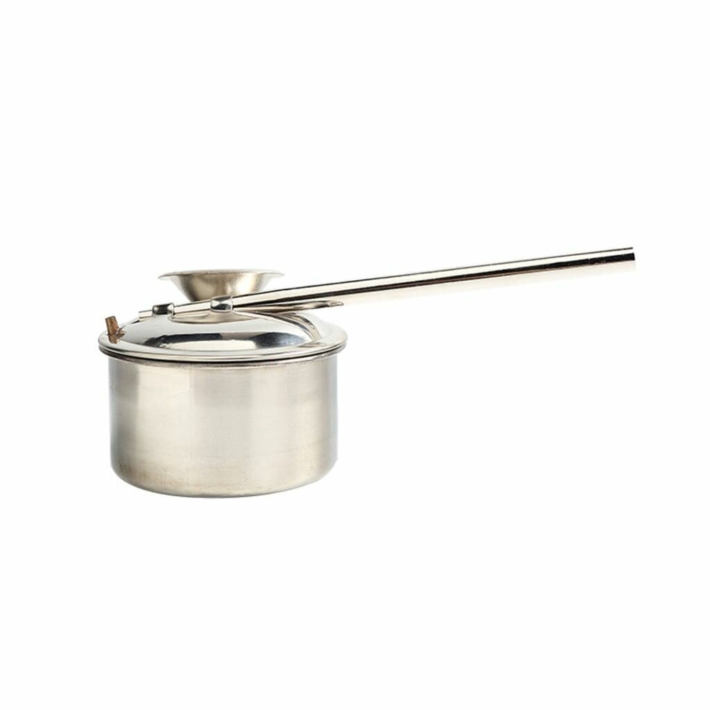 Горшок для выдувания глазури для росписи керамики из нержавеющей стали-100 мл