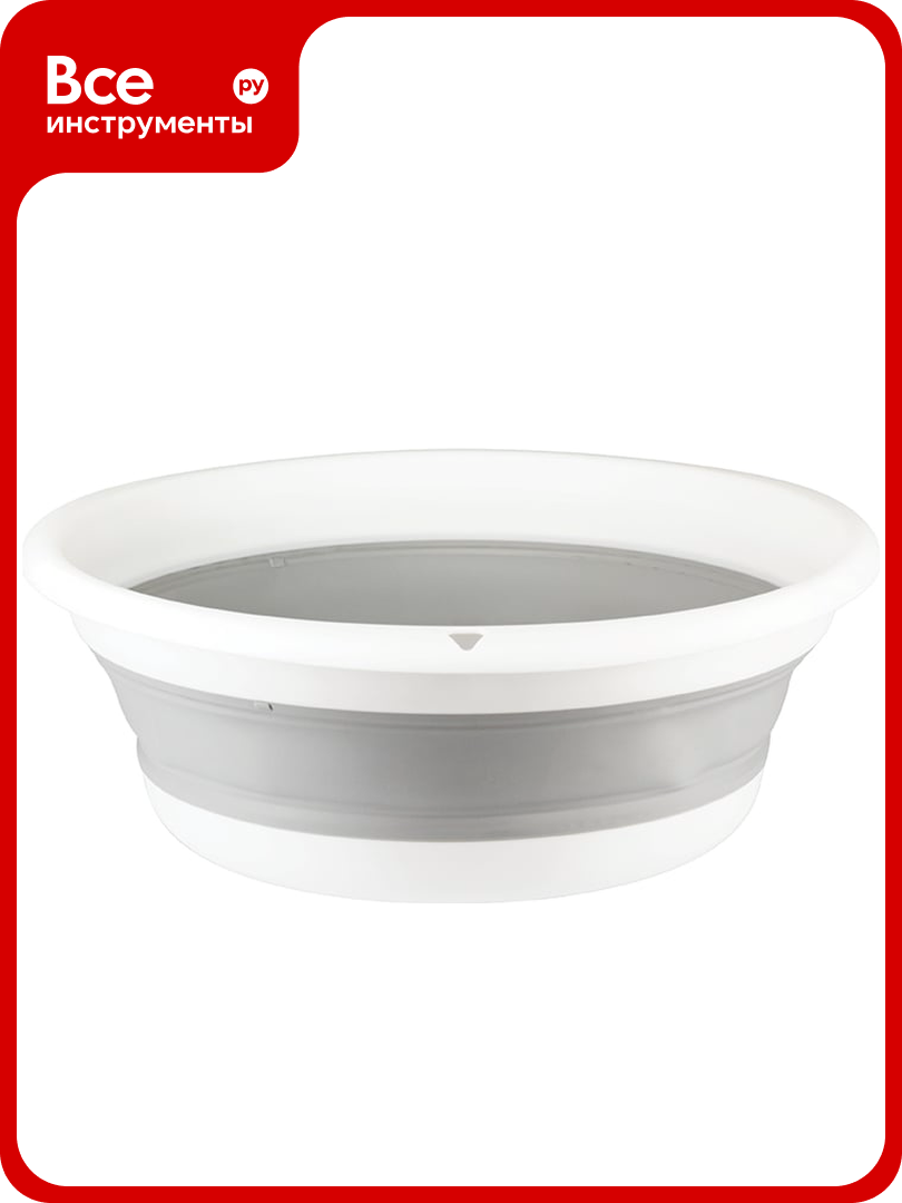 Таз IDEA Флекс 5.5 л складной смоки М 2501 Смоки, разнообразных хозяйственно