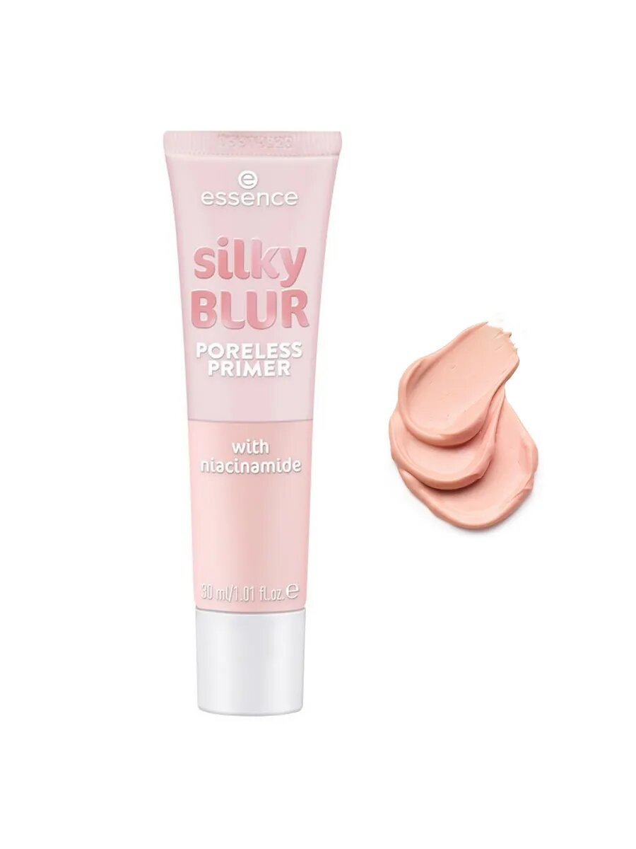 Essence Праймер для лица выравнивающий c ниацинамидом Silky Blur Poreless Primer, 30 мл