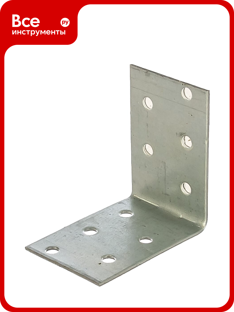 Равносторонний крепежный уголок госкреп 60х60х40 13-0020710