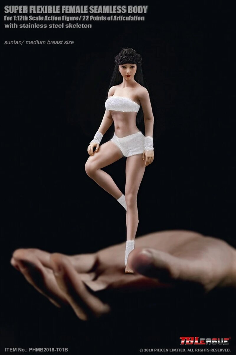 TBLeague Phicen фигурка 1/12 TM01A TM02A T01A T01B T02A T02B T03A T03B T04A T04B T05A Белый, T01B