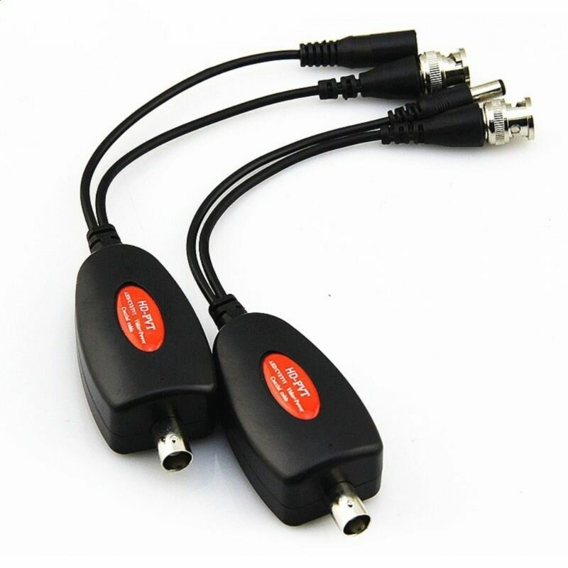 Кабель BNC для передачи видео и питания AHD CVI