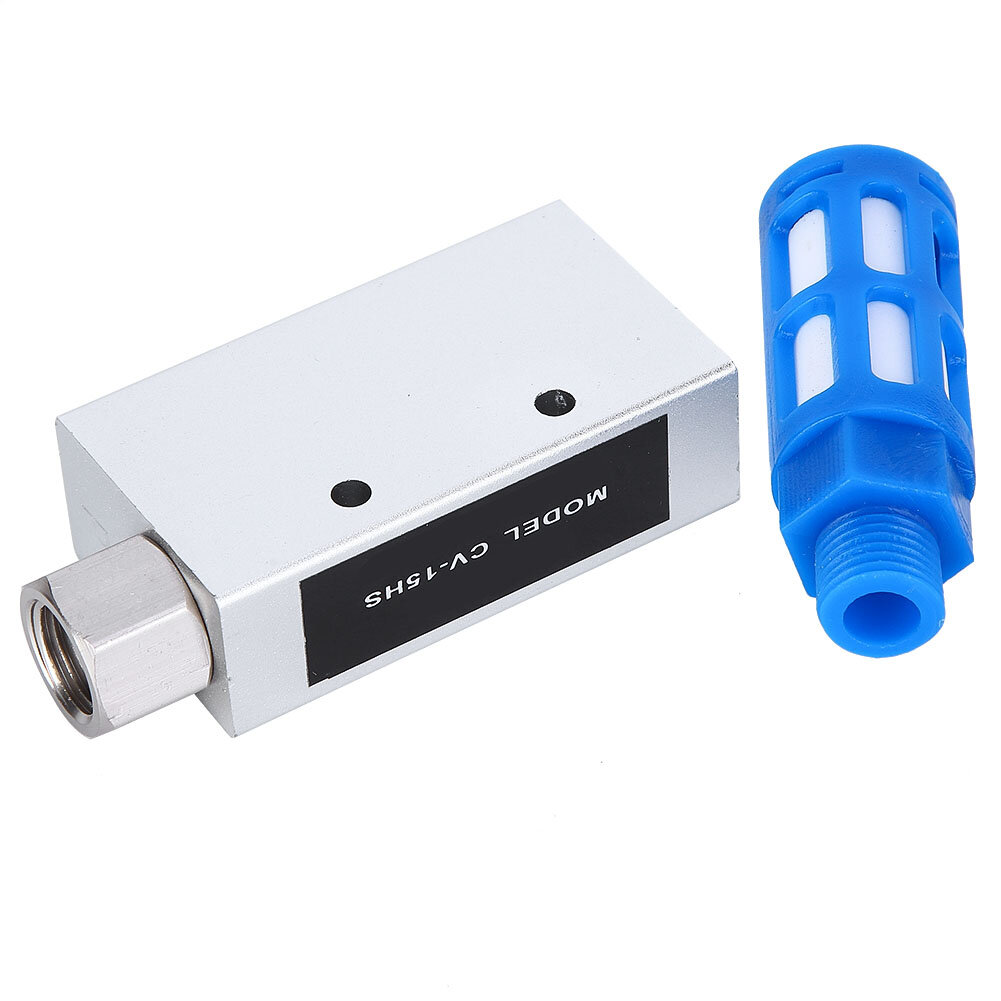 CV-15HS Пневматический воздушный вакуумный вакуумный генератор с глушителем