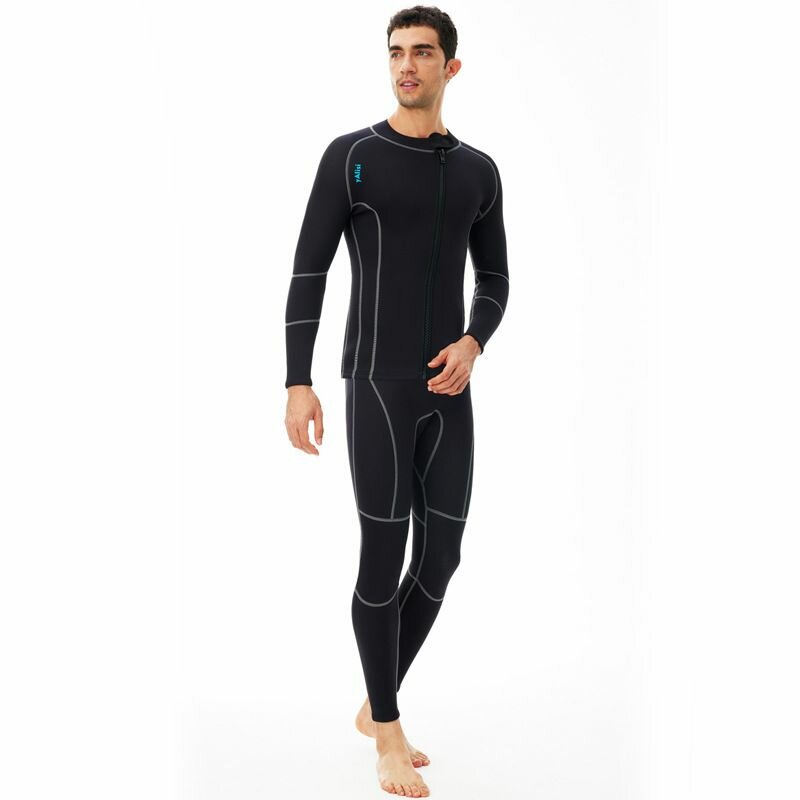 3MM цельный теплый гидрокостюм с длинным рукавом