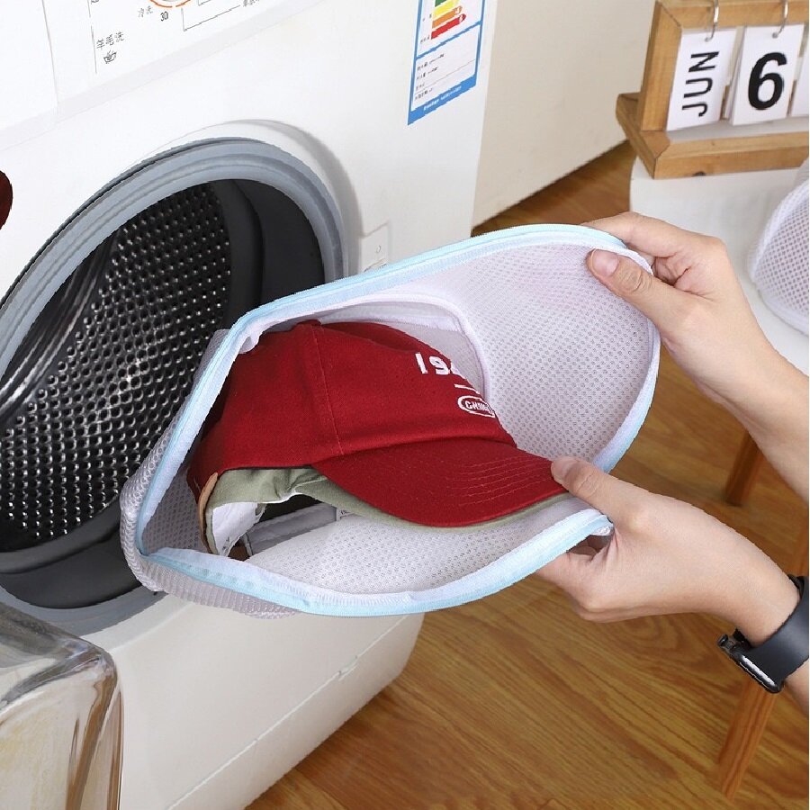 Мешок для стирки кепок в машинке / Чехол для стирки бейсболки 1 шт