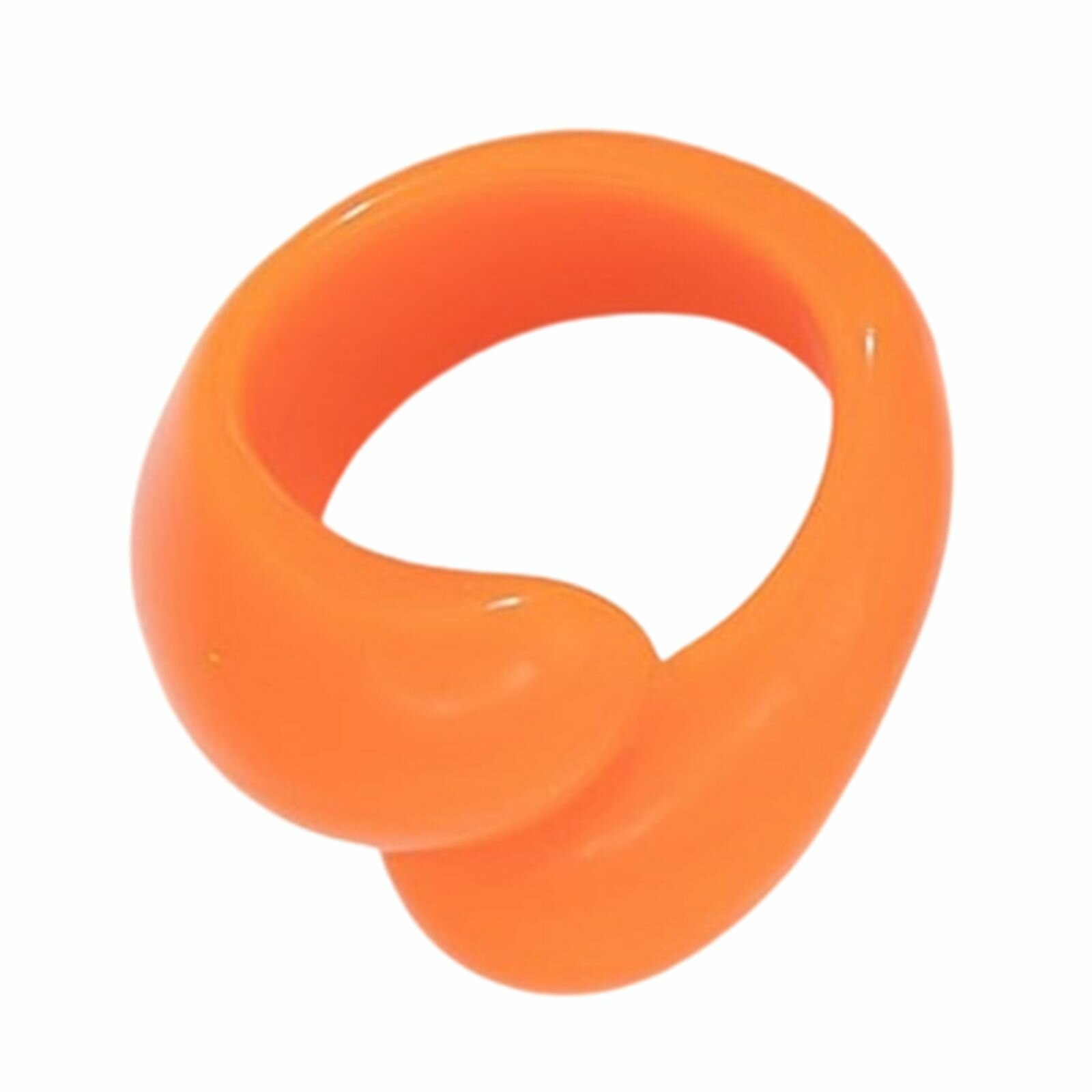 Яркие кольца с крупными каплями воды для женщин