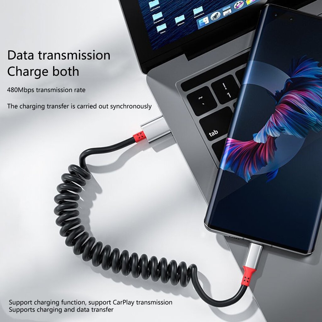 Быстрозарядный USB-C кабель, Интерфейс типа c — фото 1