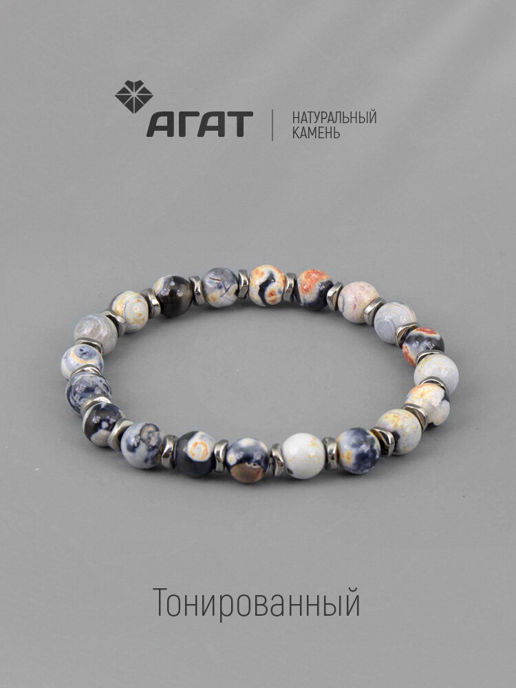 Браслет, агат