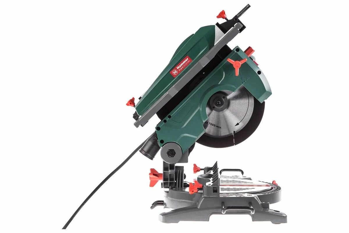 Торцовочная пила Tesla HAMMER стусло Flex STL1200/210C 1200Вт 4500об/мин круг 210мм гл. пропила 55мм 320724