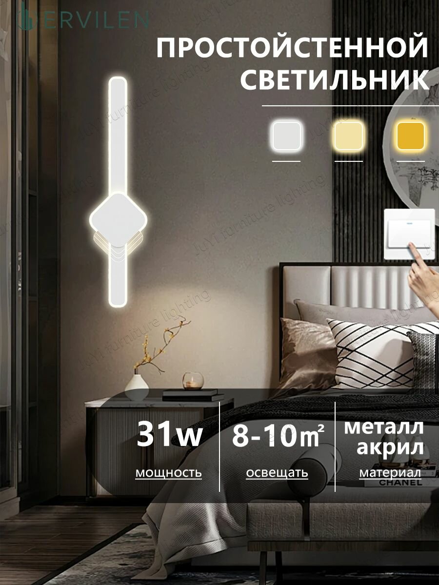 ERVILEN Настенный светильник, 37 Вт