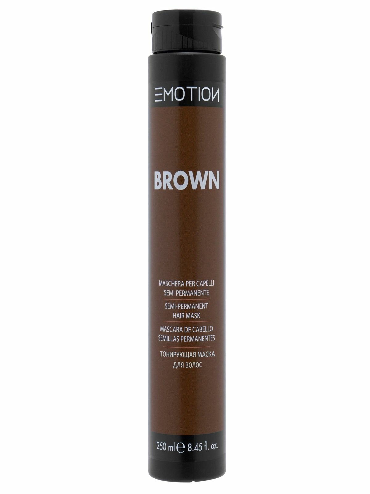 Tонирующая маска для волос Emotion Color Mask оттенок Коричневый