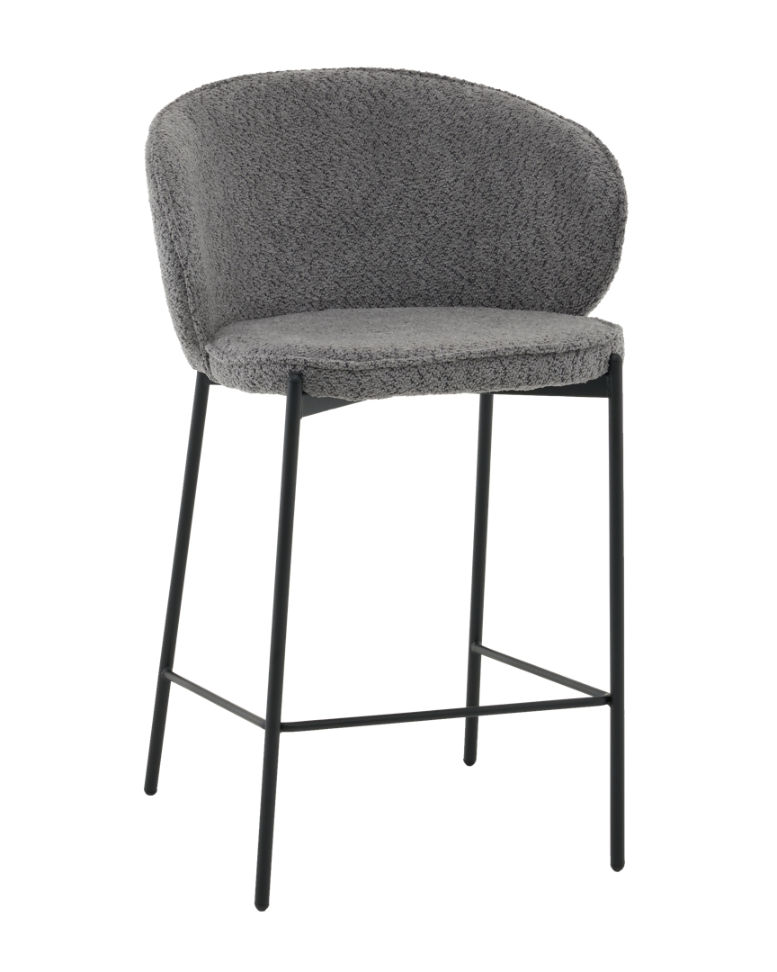 Стул полубарный Stool Group Стул полубарный Тисдейл букле темно-серый арт. УТ000041696