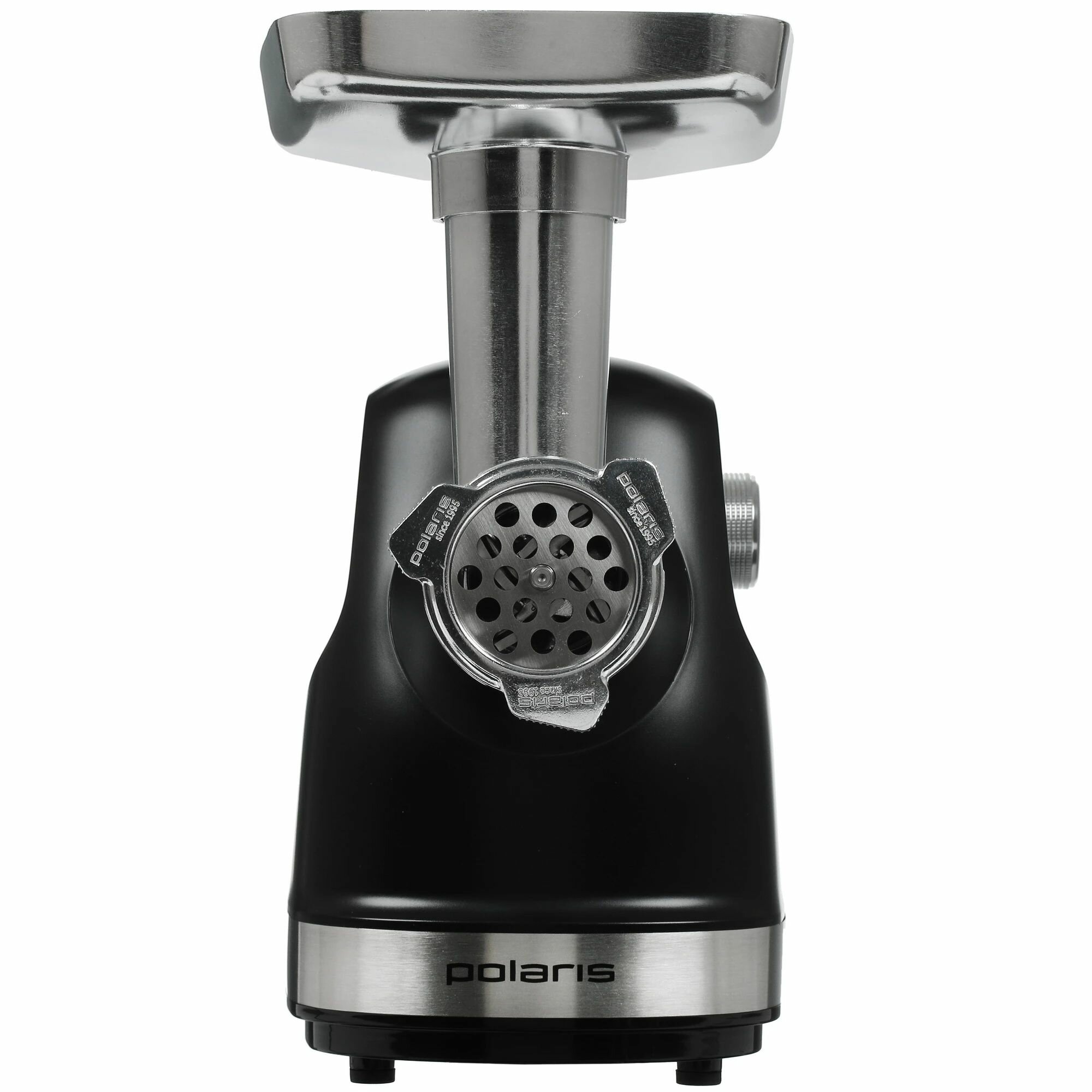 Мясорубка Polaris PMG 2583, пластик, система реверса, 2500 Вт, черная