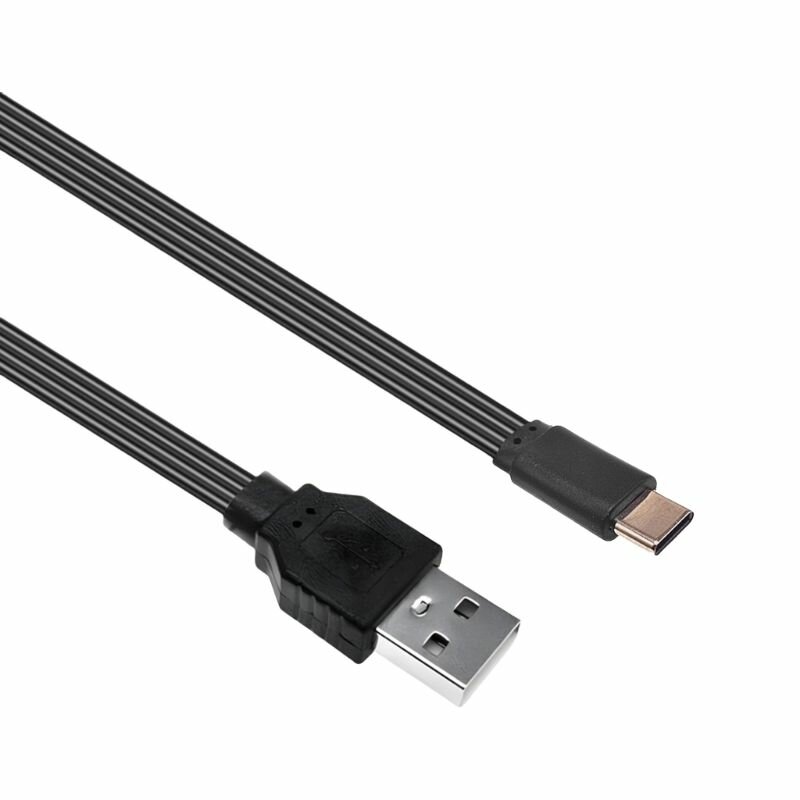 USB на Type C кабель разъем быстрая зарядка 10W для различных устройств 10-100см, 0.3m - прямая голова