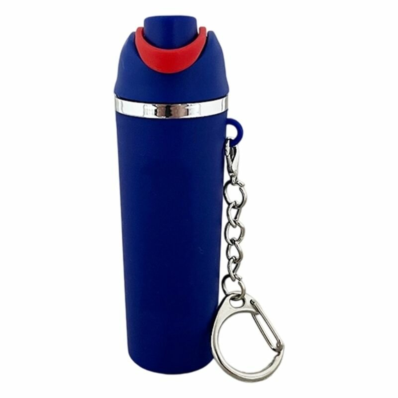 Брелок с фруктовой чашкой, подвеска для рюкзака, вмещающая украшения губной помады-цвет, соответствующий королевскому синему