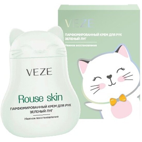 Парфюмированный крем для рук Veze Fanzhen Зеленый луг, 60г