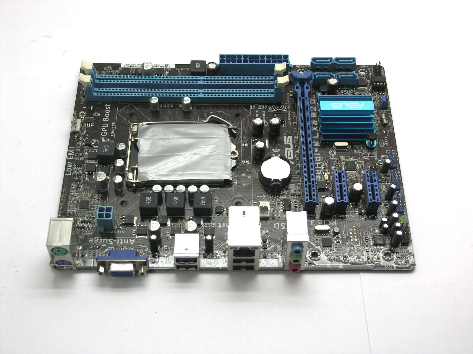 Материнская плата S-1155 ASUS P8H61-M LX3 R2.0 PCI-E/2xDDR3/GbLAN/Sb/VGA/mATX