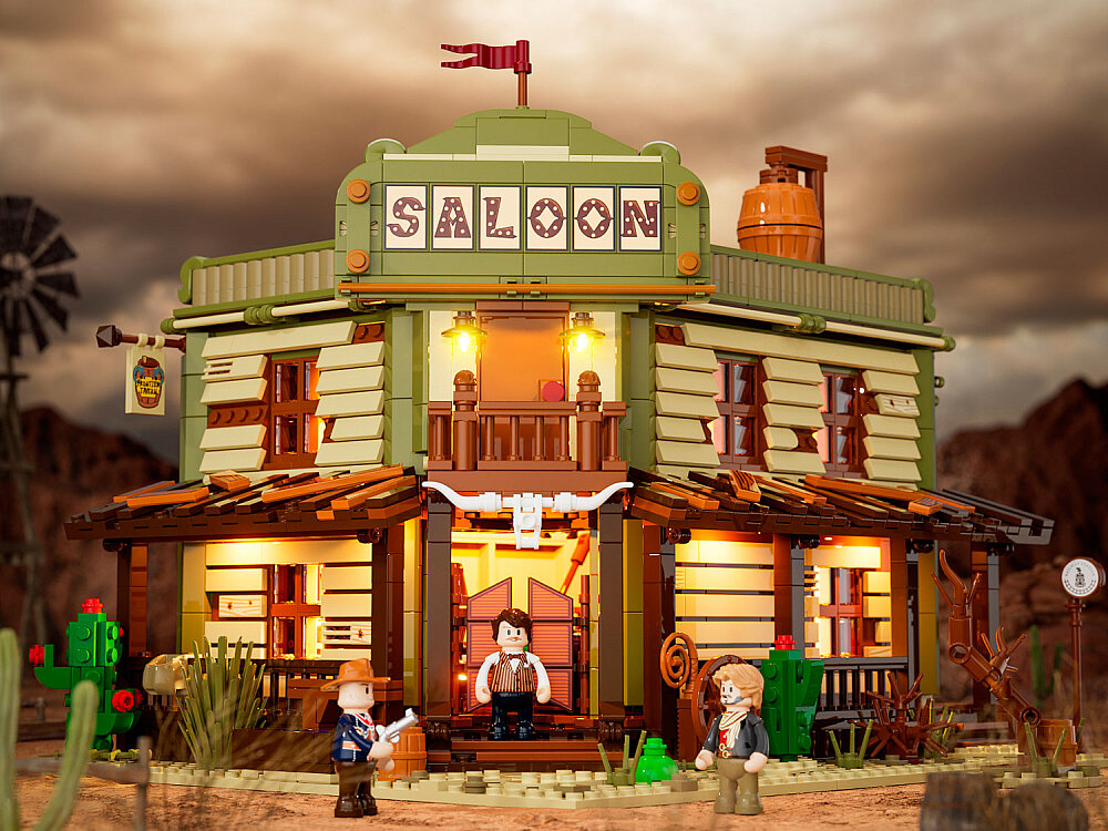 Конструктор Funwhole F9021V2.0 Конструктор Салун Дикого Запада