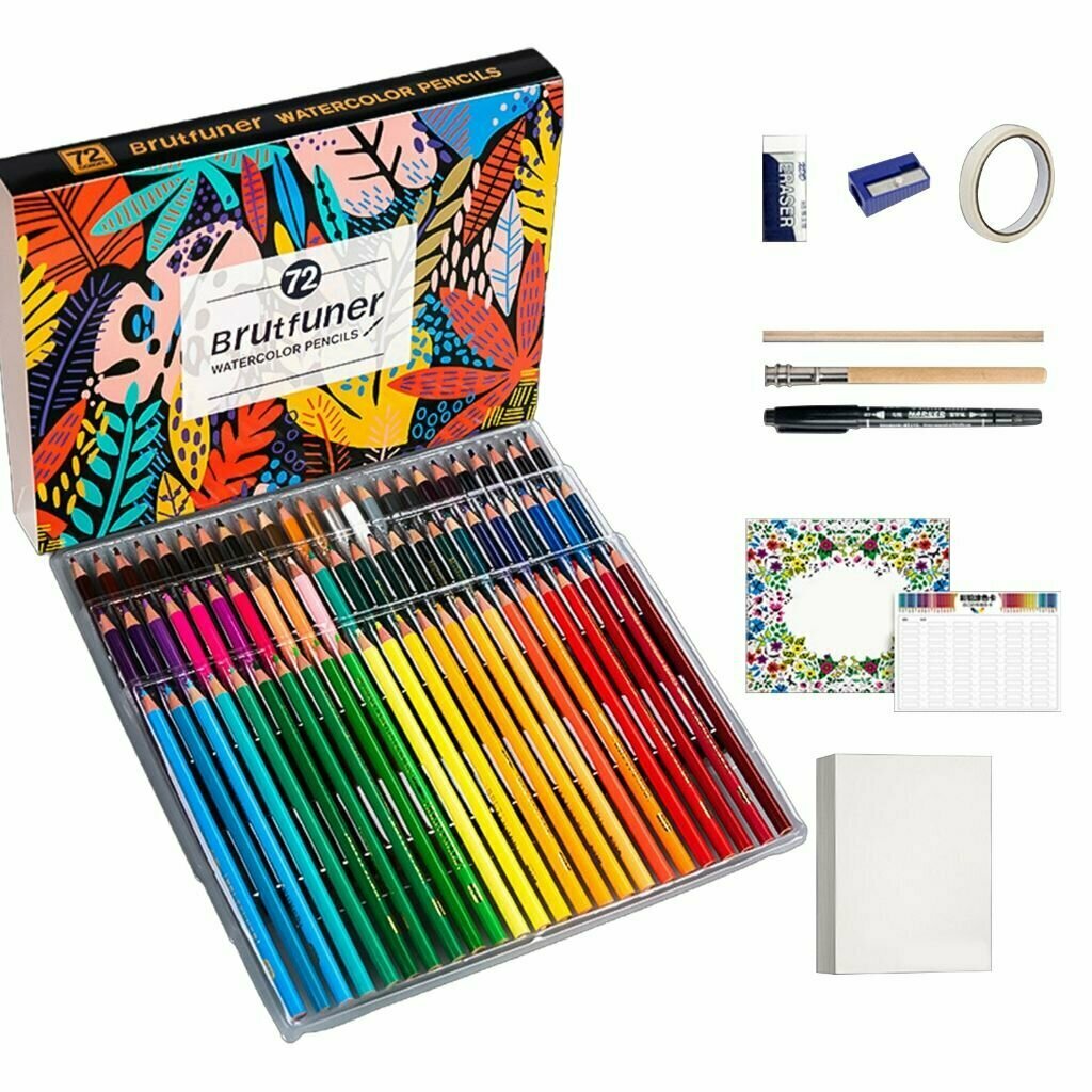 Масляные цветные карандаши для рисования