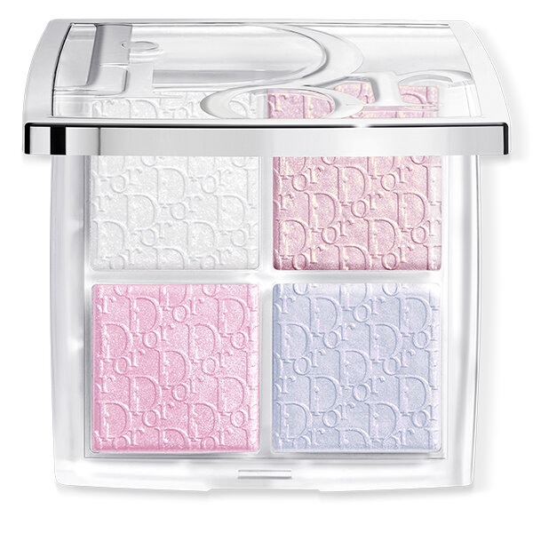 Dior Backstage Glow Maximizer Palette, Палетка хайлайтеров и румян, 002 Frosted Opal Glow, 10г Новинка