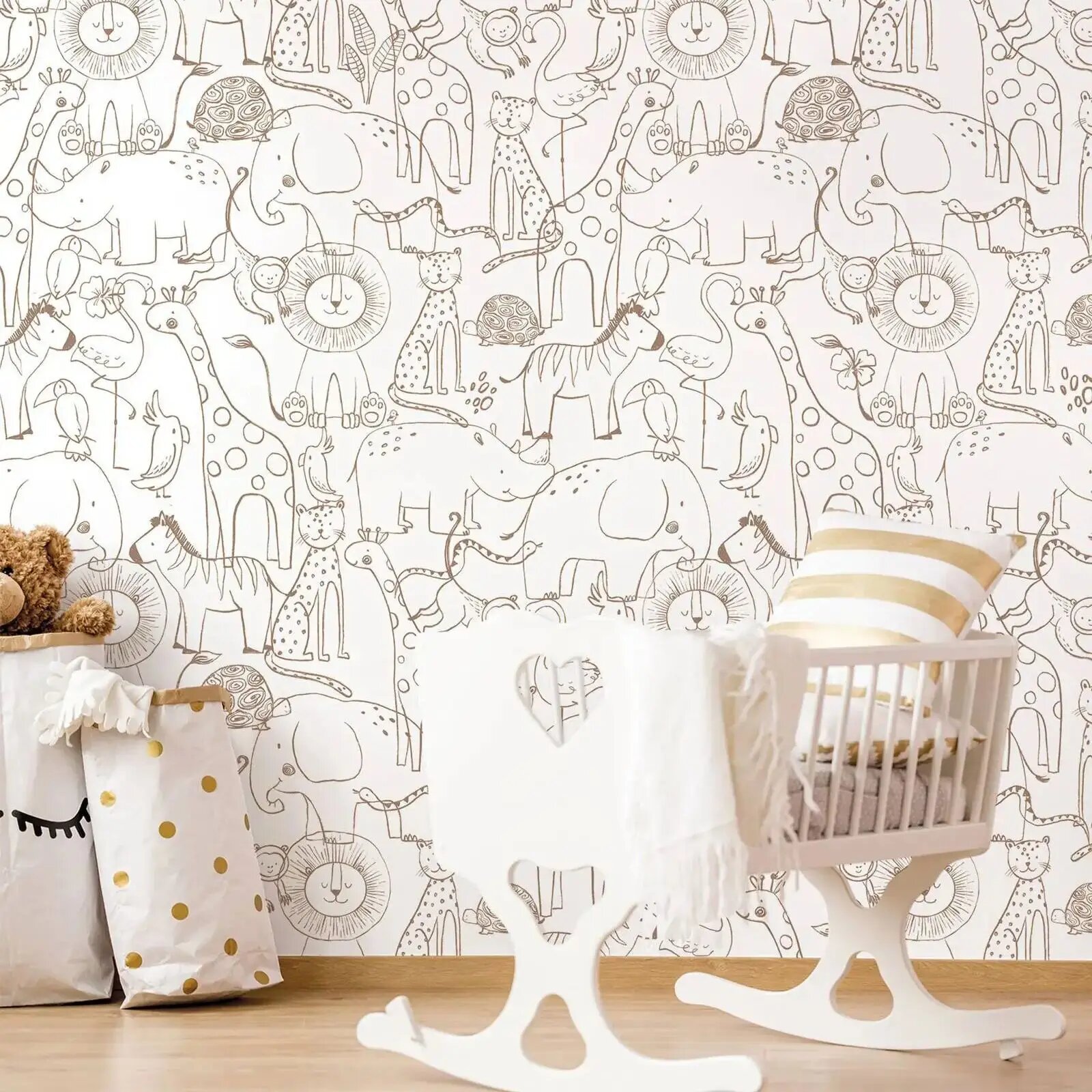 Обои Pixel&Wall, Tradition Non-Woven, сафари — фото 1